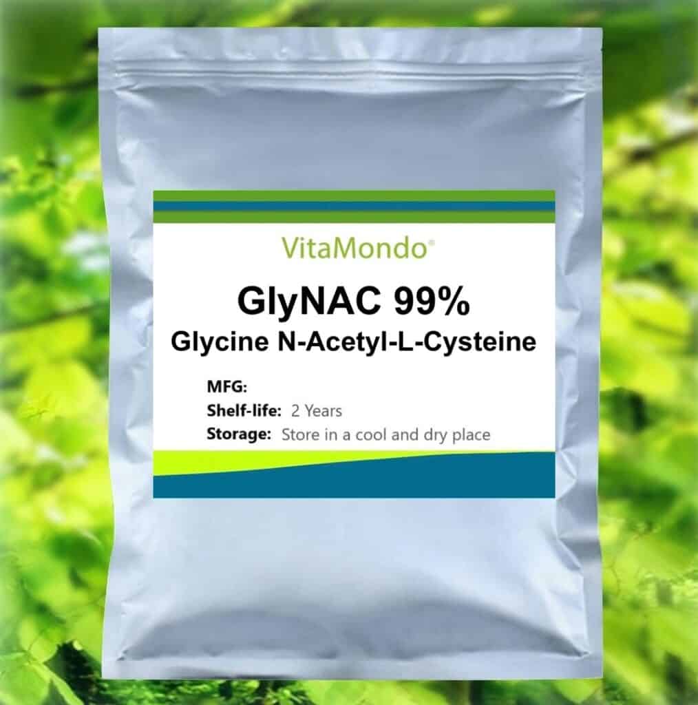 GlyNAC (Glycine N-Acetyl-L-Cysteine) 99% – Healthy Aging, Cognition ...